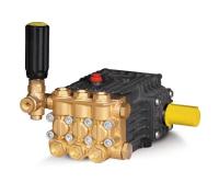 China FLOWMONSTER belt driven washer pump 3WZ-1803NA high pressure triplex plunger pump 150Bar 3GPM for sale