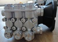China FLOWMONSTER high effective washer pump 3WZ-2014CA Nickel plated high pressure triplex plunger pump 200Bar 19LPM for sale
