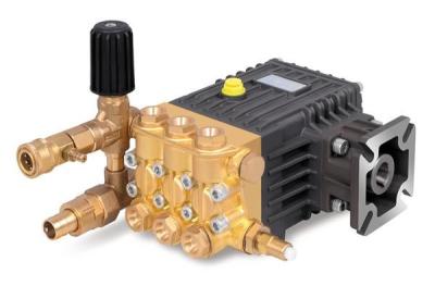 China FLOWMONSTER gasoline/petrol engine drive washer pump 3WZ-1806DA brass high pressure triplex plunger pump 150Bar 13LPM for sale