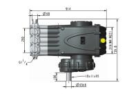 China FLOWMONSTER DBM RECIPROCATING HIGH PRESSURE STAINLESS STEEL PLUNGER PUMP 500LPM for sale