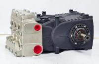 China FLOWMONSTER PT 70-179L/min 80-100bar High Pressure Triplex Plunger Pump for Dust Suppression Truck for sale