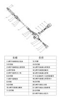 China FLOWGUARD unloader valve with by-pass VRT 0-350bar 100LPM for sale