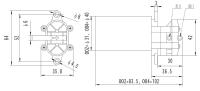 China FLOWDRIFT DC Electric Mini Gear Pump KGP-002 Series for sale
