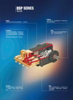 China FLOWMONSTER DSP-N High Pressure Triplex Plunger Pump 12-51LPM 150-600Bar/2175-8700Psi for sale