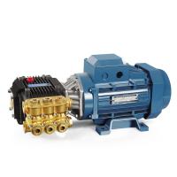 China POWERJET LM-BM-DS High pressure mist fog machine brass plunger pump motor unit 100bar 1L/min for sale