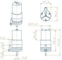 China FLOWGATE auto foam soap dispensing pump DC 3-4V liquid and air pre-mixtured by demand proportion for hand washer for sale
