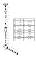 China FLOWGUARD unloader valve with by-pass VK200 pressure regulator 0-170Bar 200L/min for sale