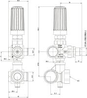China FLOWGUARD unloader valve with by-pass VC for sale