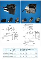 China AIRJET ZX50 DC electric brushless motor drive vacuum air pump 12v 24V optional for sale