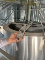 China Powder Coating Noise Attenuator Fire Resistant Vent Silencer Customized Up To 12000 Millimeter for sale