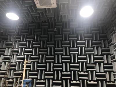 China Automotive Acoustic Anechoic Chambers Modular Semi Anechoic Rooms Customized for sale