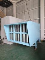 China Rectangular Carbon Steel Generator Exhaust Silencer for sale
