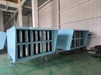 China Rectangular Carbon Steel Generator Exhaust Silencer for sale