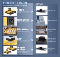 China DTF A2 30*43cm Heating Curing Dryer For T-Shirt Printing In Food Beverage for sale