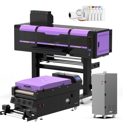 China 60cm DTF Printer Machine support printing CMYKW For T-Shirts And Hoodies for sale