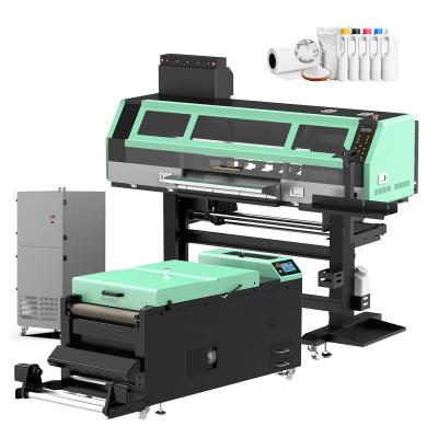 China 60cm Epson I3200*3 DTF Printer Machine Print color CMYK W FG FM FY FO for sale