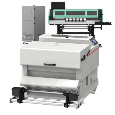 China 80cm Power Shaker DTF Machine Double Xp600 Tshirt DTF Pet Film Printer for sale