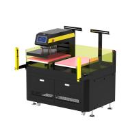 China Large Automatic DTF Transfer Film Heat Press Machine With Infrared Positioning Guidance for sale