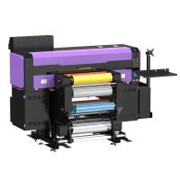 China 4 Head Gold / Silver Foil Effect Making In One Time 60cm UV DTF Printer for sale