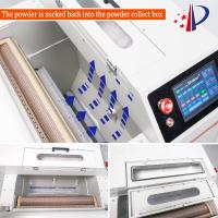 China 60cm DTF Powder Shaker Equipment Automatic powder recovery PET film heating and drying for sale