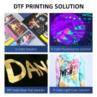 China 60cm 24 inch DTF clothing fabric digital textile digital printer machine for sale