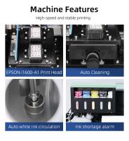 China Dual Head 0.7KW DTF Print Machine With Hoson Mainboard For Trousers for sale