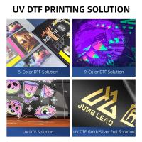 China 12 Inch Small DTF Print Machine 30cm Print Size Dual Original EPSON I1600-A1 for sale