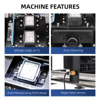 China 45cm DTF Printer Machine With Dual EPSON I1600-A1 Print Heads for sale