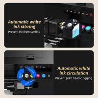 China 30cm UV DTF Desktop Printer A3 UV DTF Printer AB Pet Film for sale