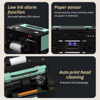 China 30cm UV DTF Desktop Printer A3 UV DTF Printer AB Pet Film for sale