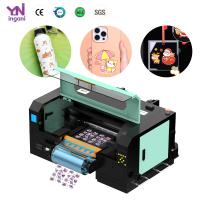 China A3 UV DTF Printer UV Sticker Printer PET Film Transfer Printing Machine for Glass for sale