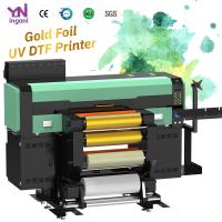 China A1 UV DTF Printer with Gold Foil Golden Supplier Impresora UV DTF I3200 Head 60cm for sale
