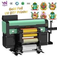 China A1 UV DTF Printer with Gold Foil Golden Supplier Impresora UV DTF I3200 Head 60cm for sale
