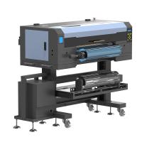 China 24in UV DTF Printer with I3200 Printer Heads AB Film Crystal Label Printing Machine for Cup for sale