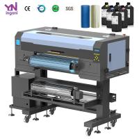 China 24in UV DTF Printer with I3200 Printer Heads AB Film Crystal Label Printing Machine for Cup for sale