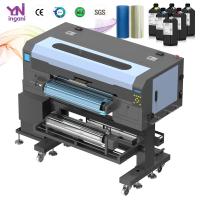 China 24in UV DTF Printer with I3200 Printer Heads AB Film Crystal Label Printing Machine for Cup for sale