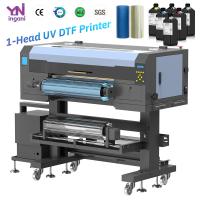 China 24in UV DTF Printer with I3200 Printer Heads AB Film Crystal Label Printing Machine for Cup for sale