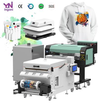 China Ingani DTF Drucker A3 A4 DTF I1600*2 Dual Head TShirt Printing 30CM A3 Imprimante Powder Shaker t Shirt Printing Machine for sale