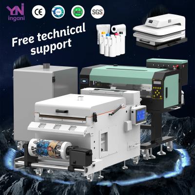 China Ingani Support After-sales Service 2 Head Dtf Printer A4 12inch 30cm I1600 A3 Dtf Printer With Shaker and Dryer for sale