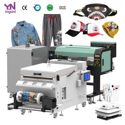 China Ingani A3 DTF Printer Printing Machine 30cm Dual I1600 Head DTF Printer With Powder Shaker DTF Printer Pro Color for sale