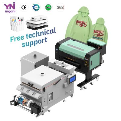 China Ingani 13in I1600 Small High Resolution DTF T-shirt Textile Printer 30cm Printing Machine With Shaker Heater for sale