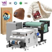 China Ingani Supercolor A4 White Ink Pump Circulation 30CM DTF Printer Impresora With Dual I1600 Printhead Powder Shaking Oven Machine for sale
