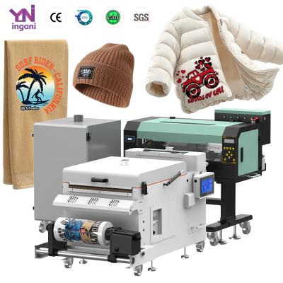 China Ingani Supercolor A4 White Ink Pump Circulation 30CM DTF Printer Impresora With Dual I1600 Printhead Powder Shaking Oven Machine for sale