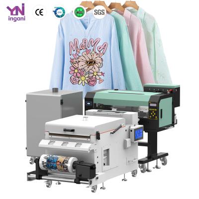 China Ingani New Dtf Drucker Pet Film t Shirt Printing Machine 30 cm Automatic 12 Inch I1600 2 Head Dtf Printer With Powder Shaker for sale
