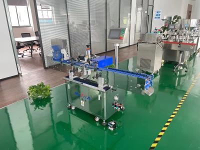 China Automatic Sticker Labeling Machine For Lipstick Lip Balm for sale