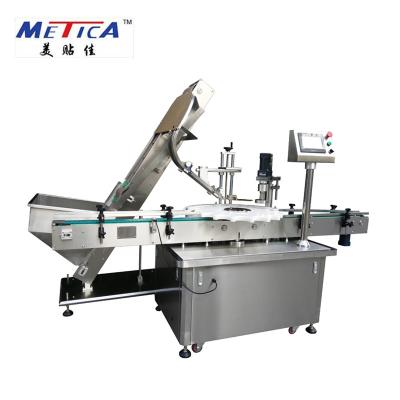 China Automatic Rotary Type Glass Bottle Capping Machine SS304  2000bph for sale