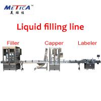 China 1 - 5L Edible / Coconut Oil Bottle Filling Machine 220V / 50HZ for sale