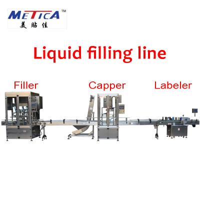 China 1 - 5L Edible / Coconut Oil Bottle Filling Machine 220V / 50HZ for sale