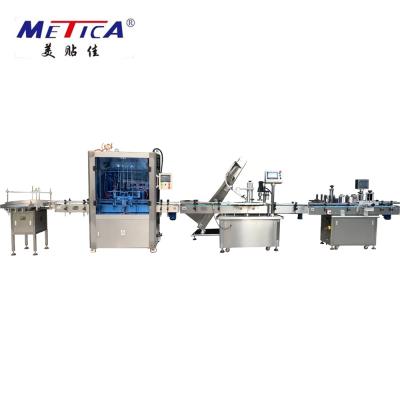 China Automatic Scrub Cream Bottle Unscrambler‑Filling‑Capping‑Labeling‑Coding Production Line for sale