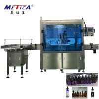 China Automatic Essential Oil Monoblock Bottle Filler Capper For Plastic And Glass Bottle for sale